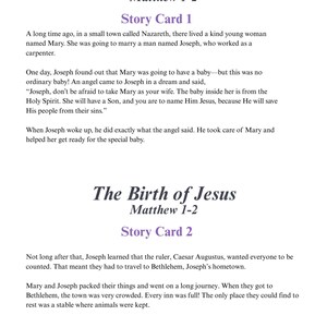 A Child is Born Christmas Kids Church Curriculum | Sunday School Lesson ...