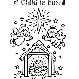 A Child is Born Christmas Kids Church Curriculum | Sunday School Lesson ...