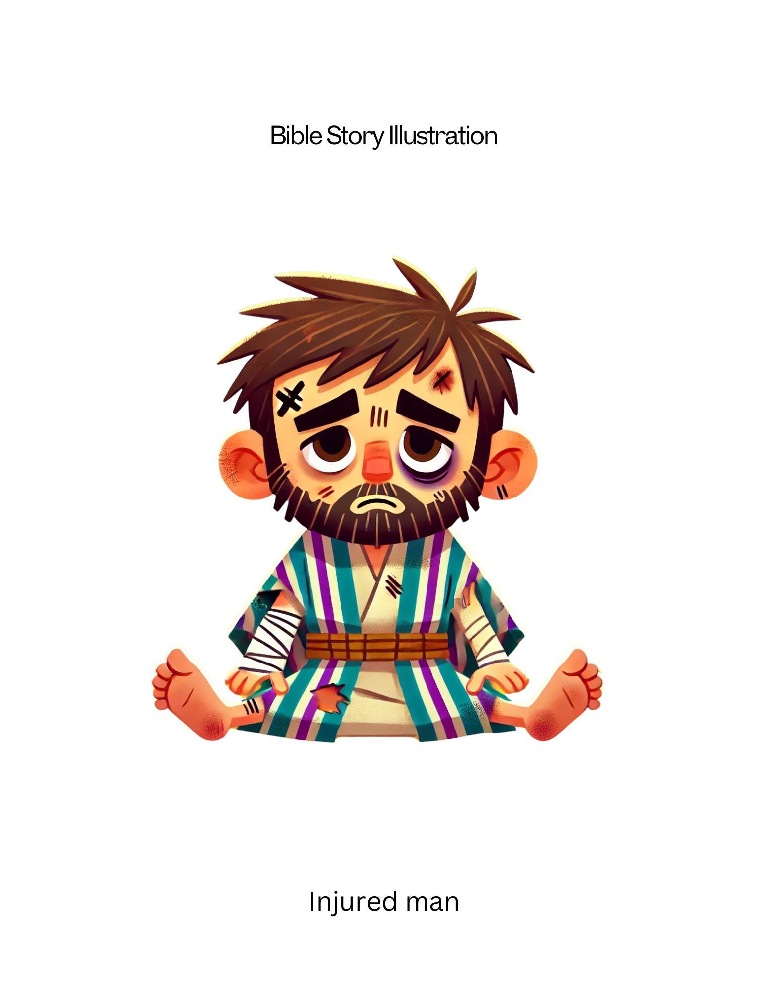 Good Samaritan Sunday School Lesson: Bible Story Activity Pack (digital ...