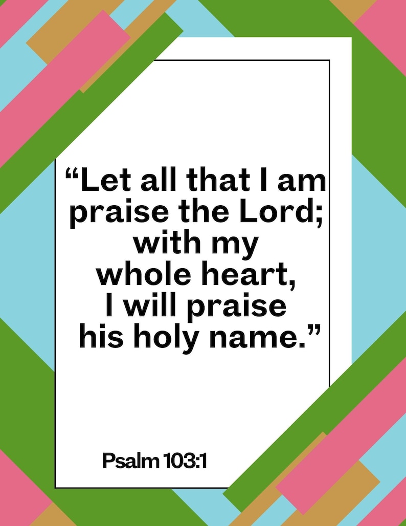 Praise & Worship Bible Lesson: Christian Classroom Activity Pack (ages ...