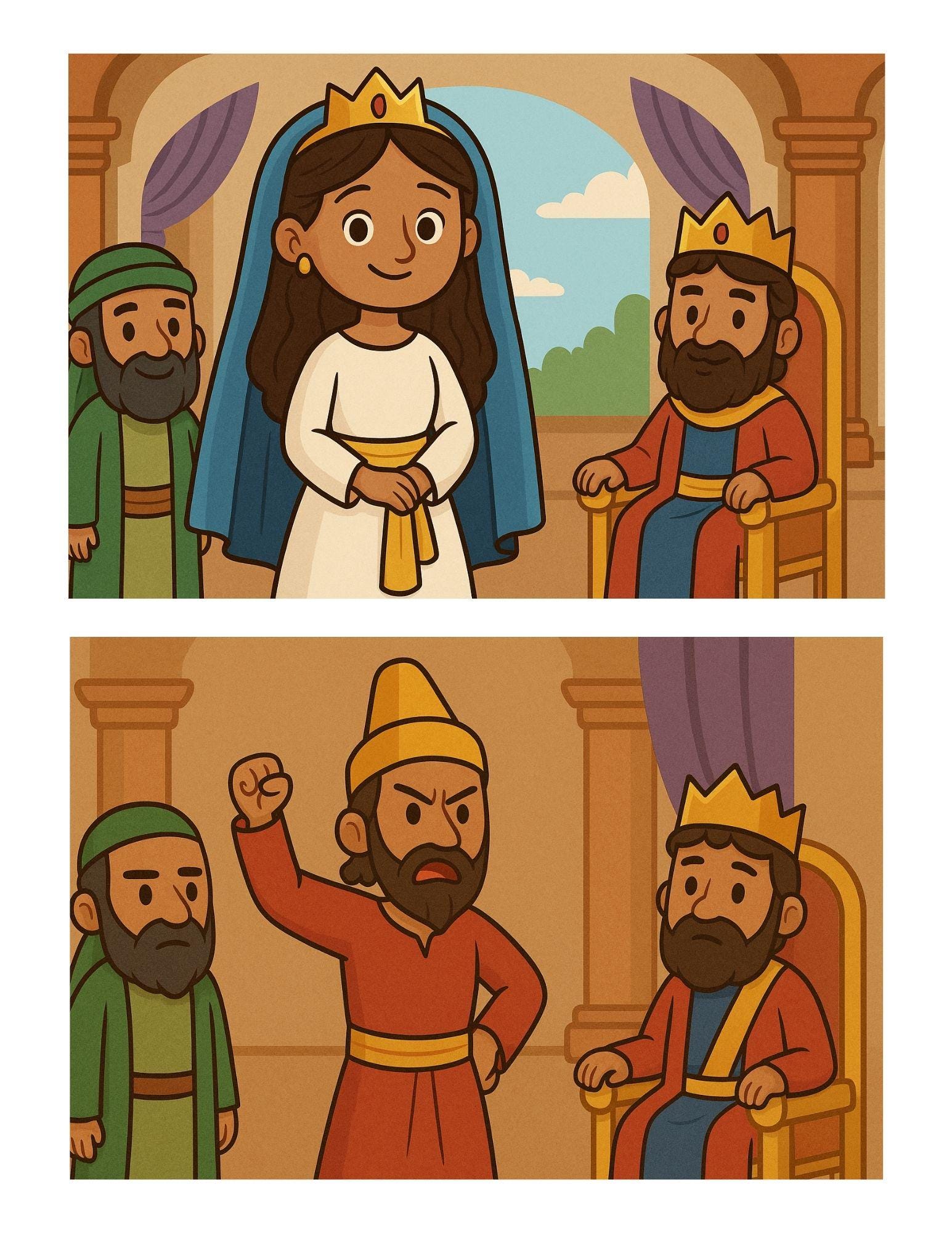 Queen Esther Bible Lesson: Sunday School Curriculum (printable) - Etsy