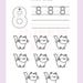 Numbers 1-9 Tracing and Coloring Workbook | 18-page Printable Activity ...