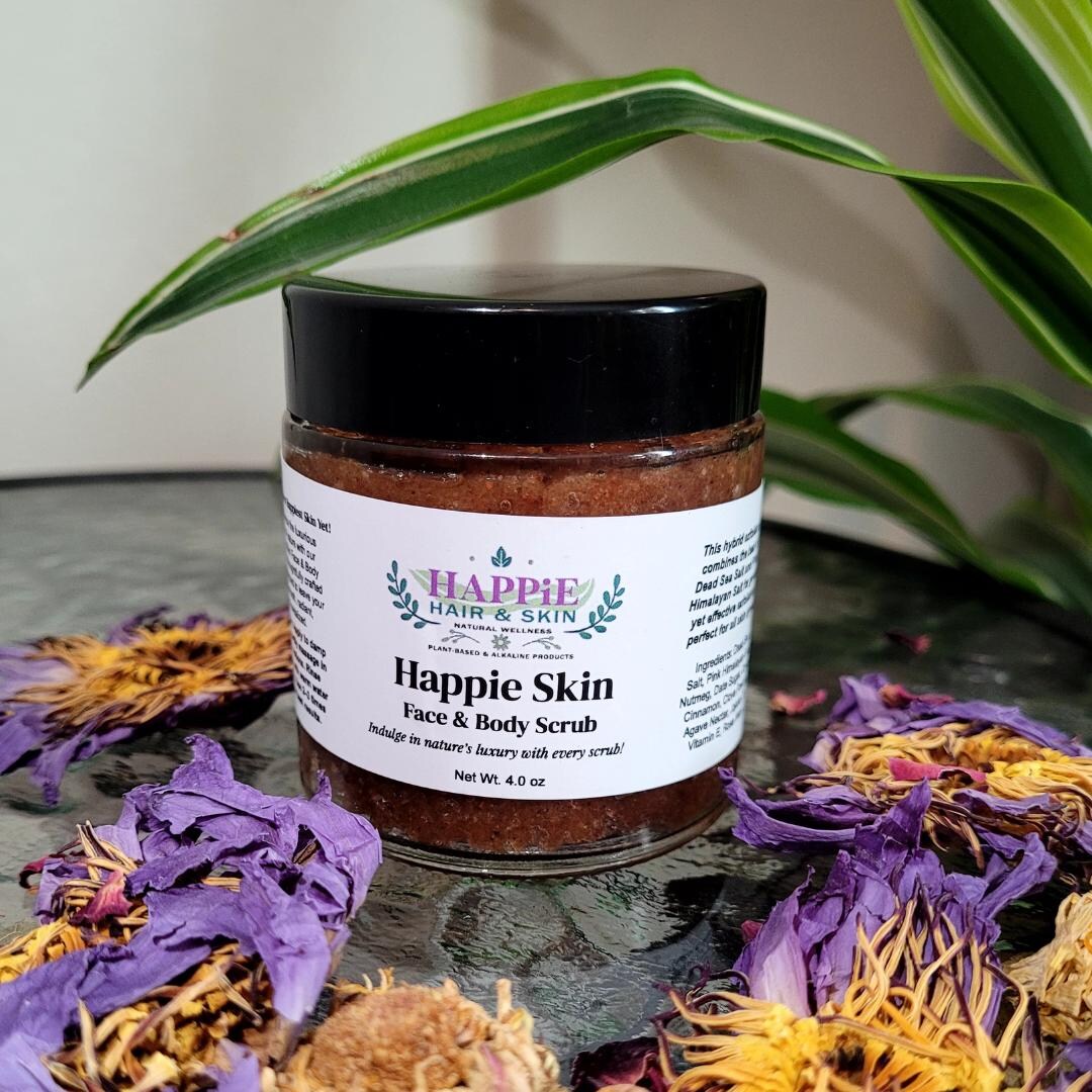 Organic Exfoliating Magnesium Face Scrub | Glow-boosting | Gentle on ...