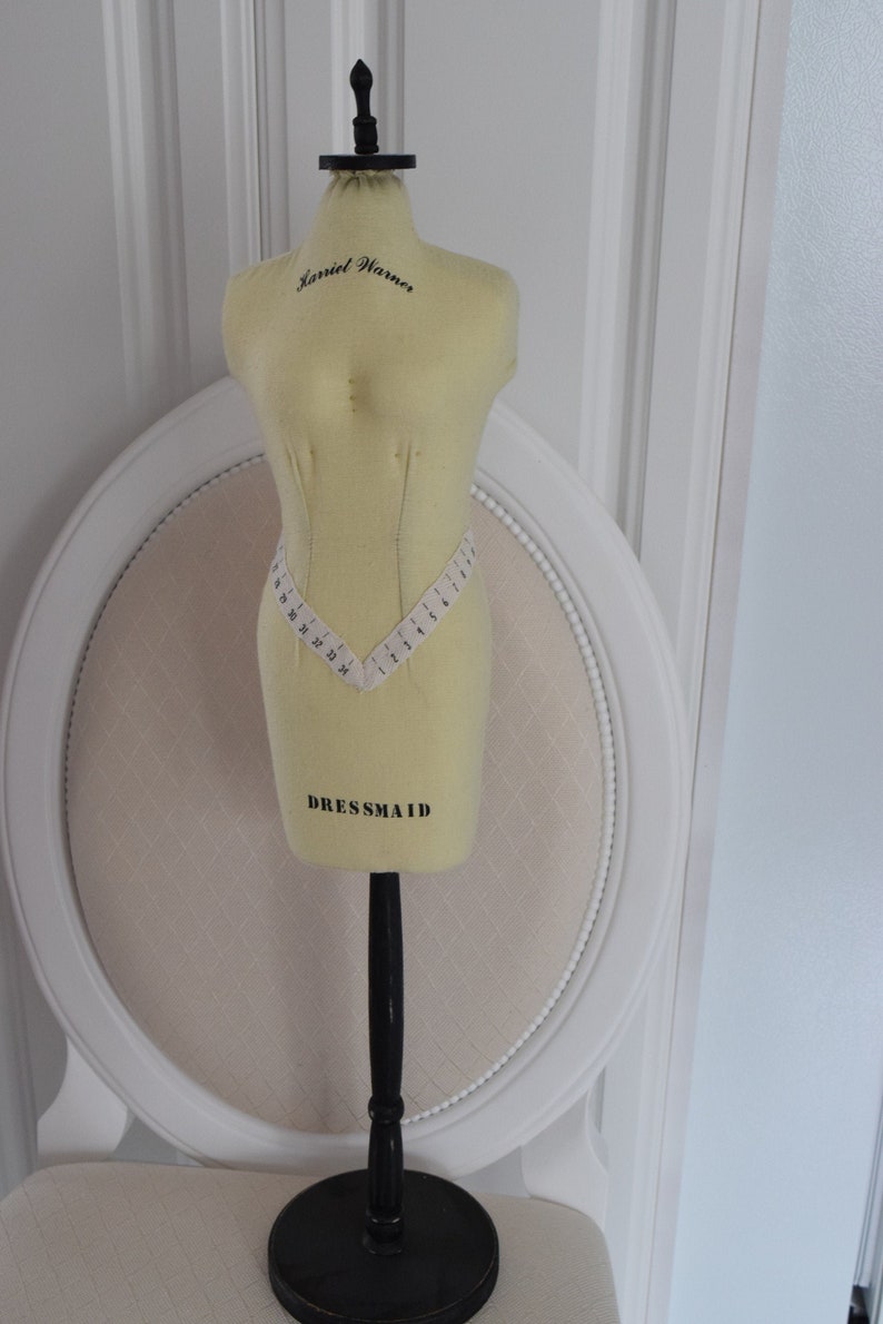 Vintage Dressmaker MANNEQUIN DRESS FORM Shelf Display Stand - Etsy