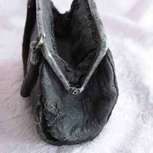 Vintage PURSE HANDBAG FIGURINE Display Paperweight Table Top Display ...