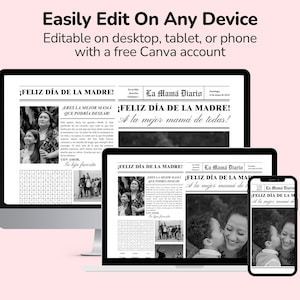 Periodico Del Dia De Las Madres, Feliz Dia De Las Madres, Dia De Las ...