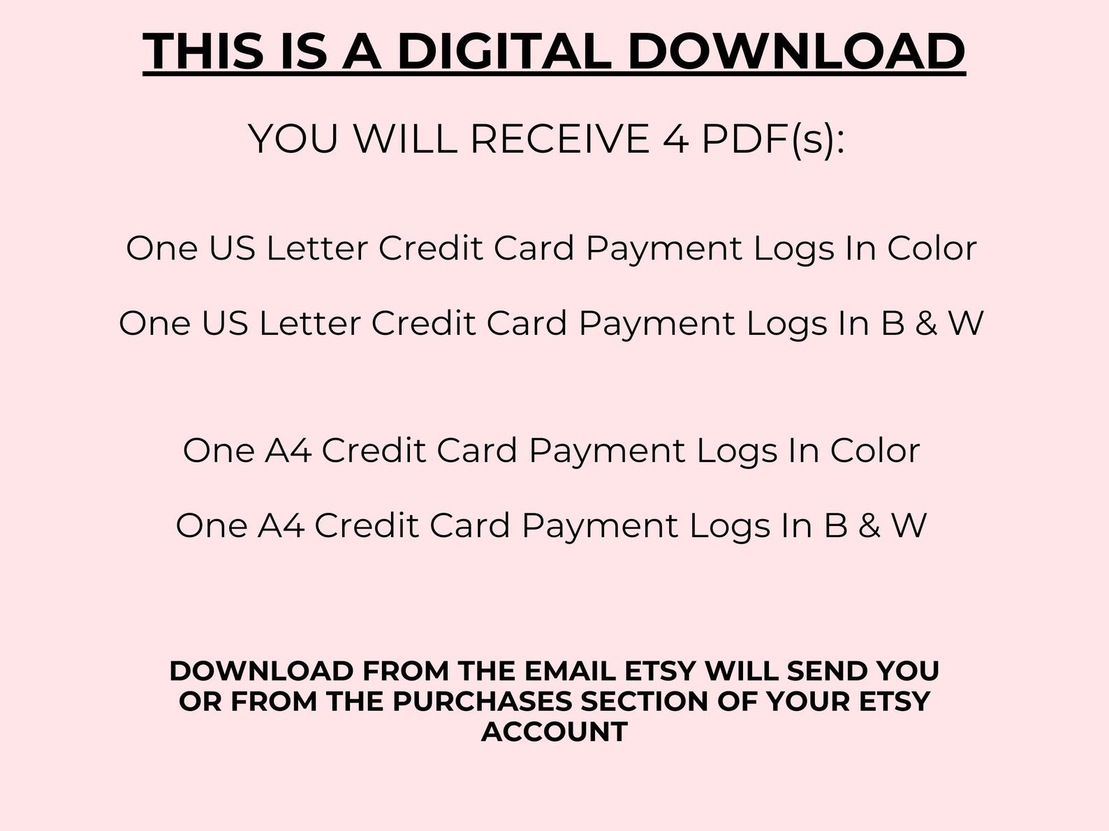 Monthly Credit Card Payment Log, Credit Card Debt Tracker, Bill Payment ...