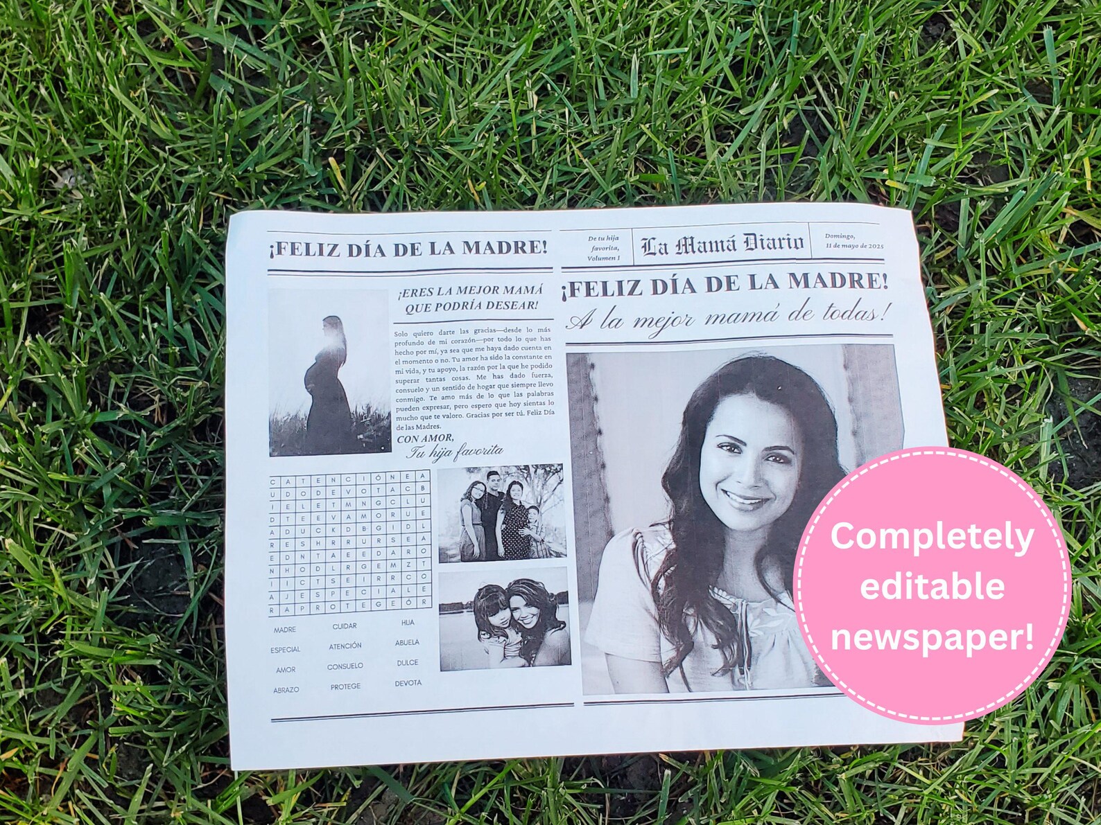 Periodico Del Dia De Las Madres, Feliz Dia De Las Madres, Dia De Las ...