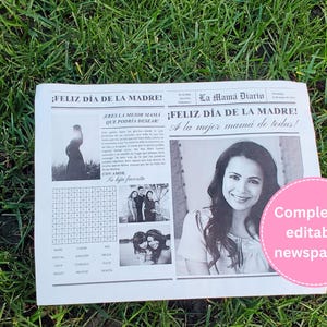 Periodico Del Dia De Las Madres, Feliz Dia De Las Madres, Dia De Las ...