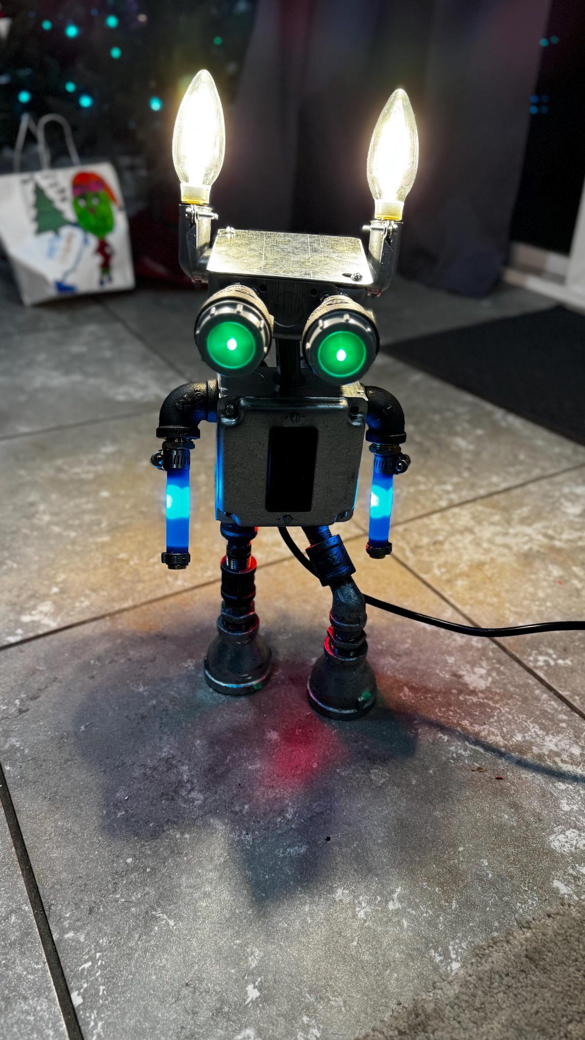 Design Build Robot Lamps. - Etsy