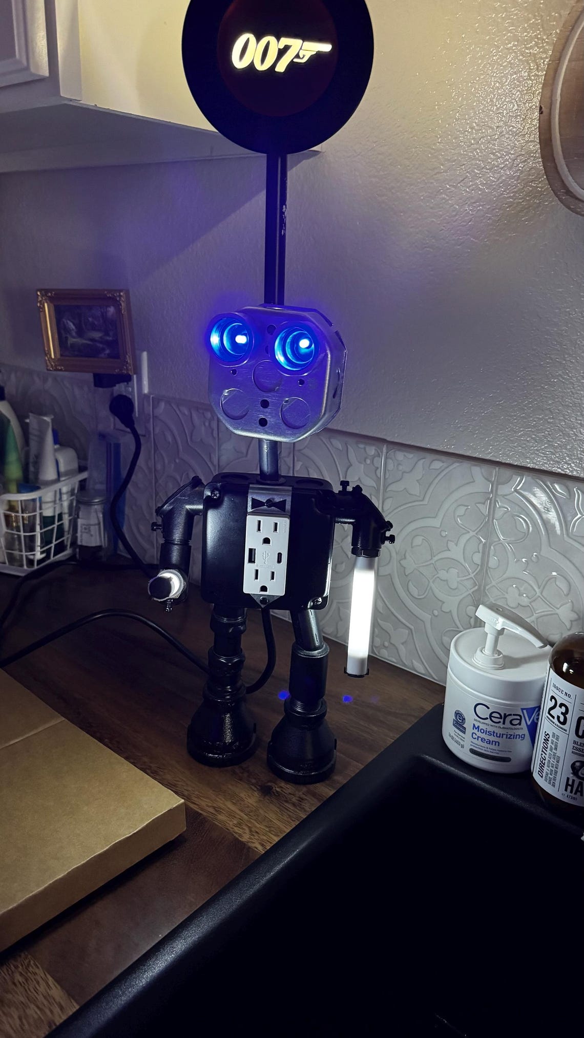 Design Build Robot Lamps. - Etsy