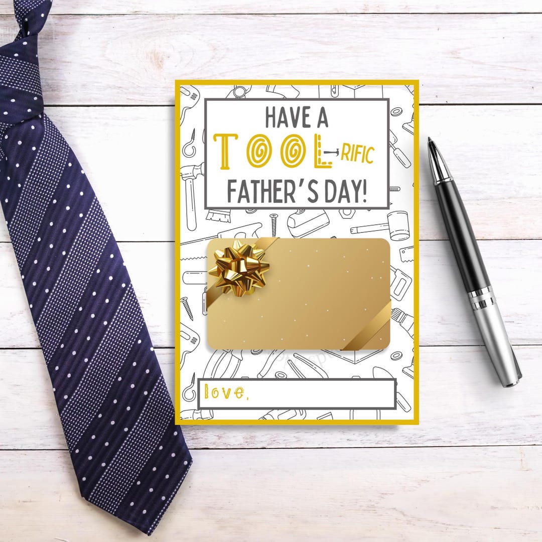 Printable Father's Day Card Have a Tool-rific Father's Day Funny Fix-it ...