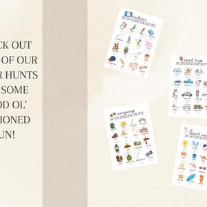 Printable Lake Scavenger Hunt for Kids, Camping Squad Game, Lake House ...