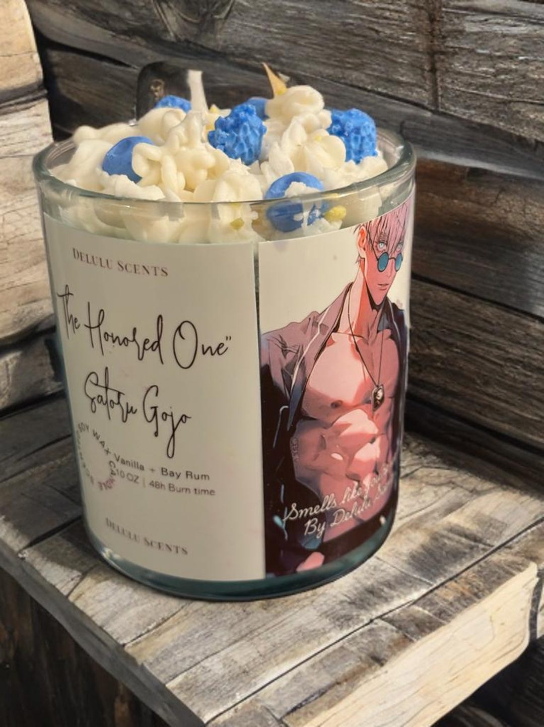 Gojo Satoru Scented Candle - Etsy