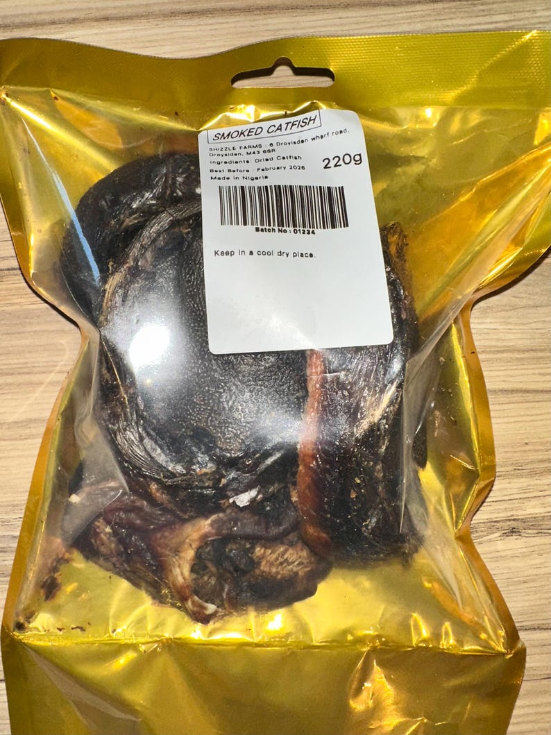 Smoked Catfish/ African Dried Catfish (eja Obokun) - Etsy