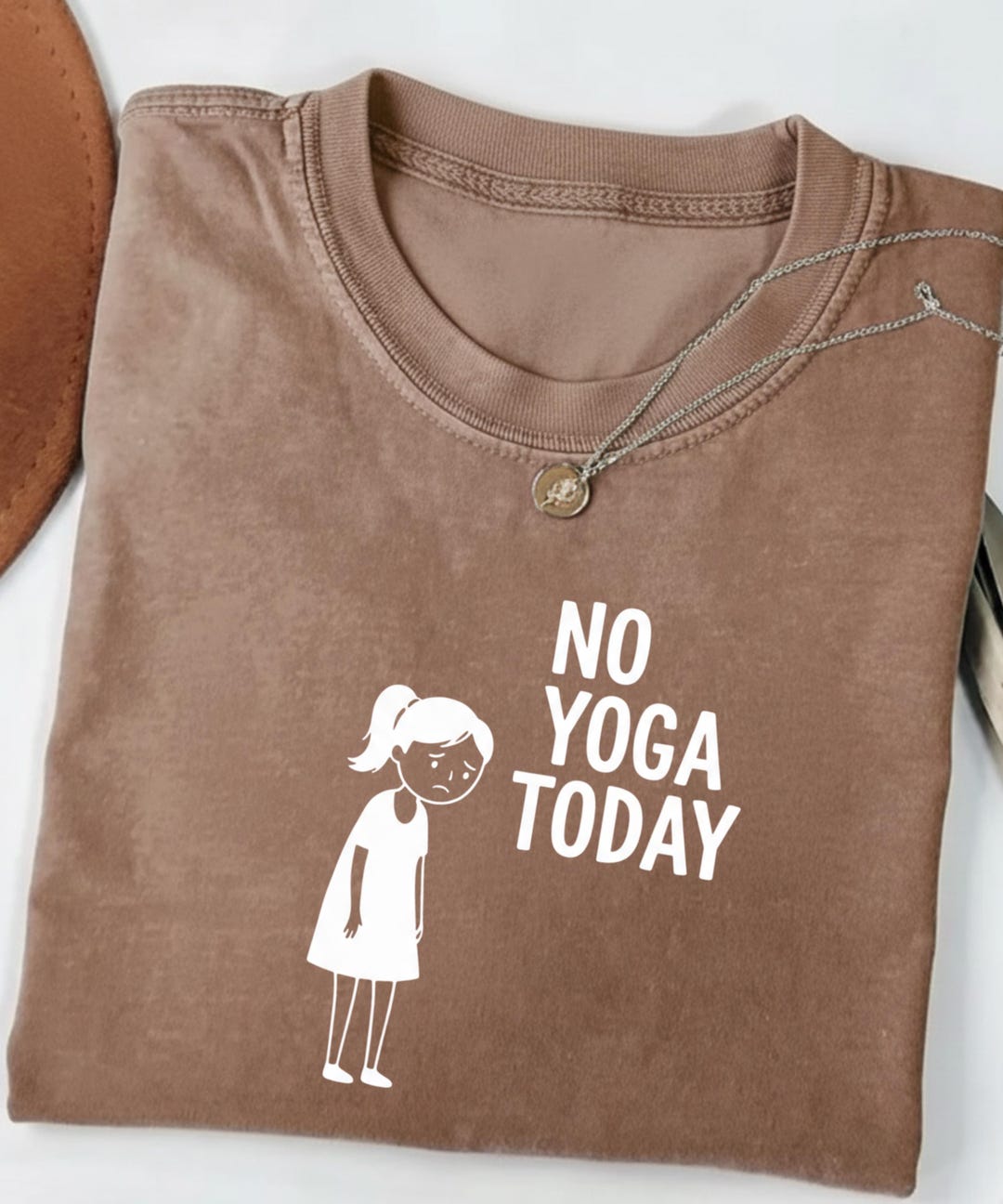 No Yoga Today T-shirt, Funny Yoga Humor Gift, Lazy Yogi Quote Graphic ...