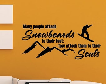 Snowboard quotes | Etsy