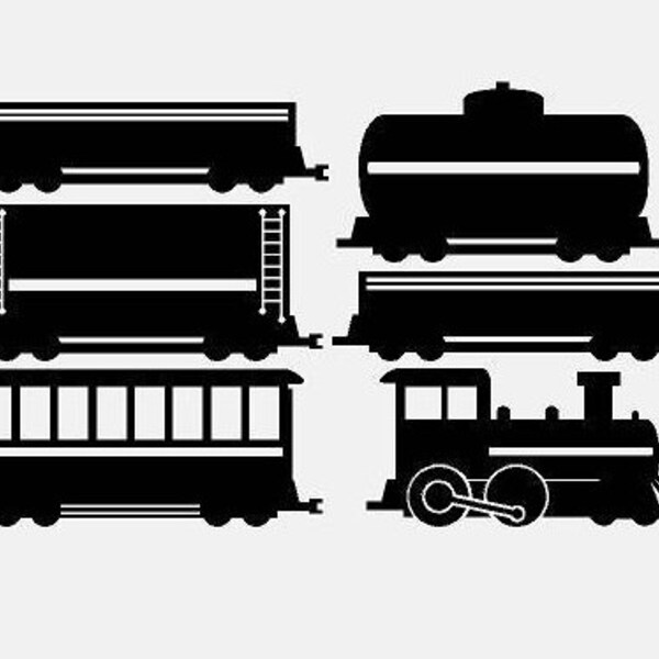 Train Wall Decal - Etsy