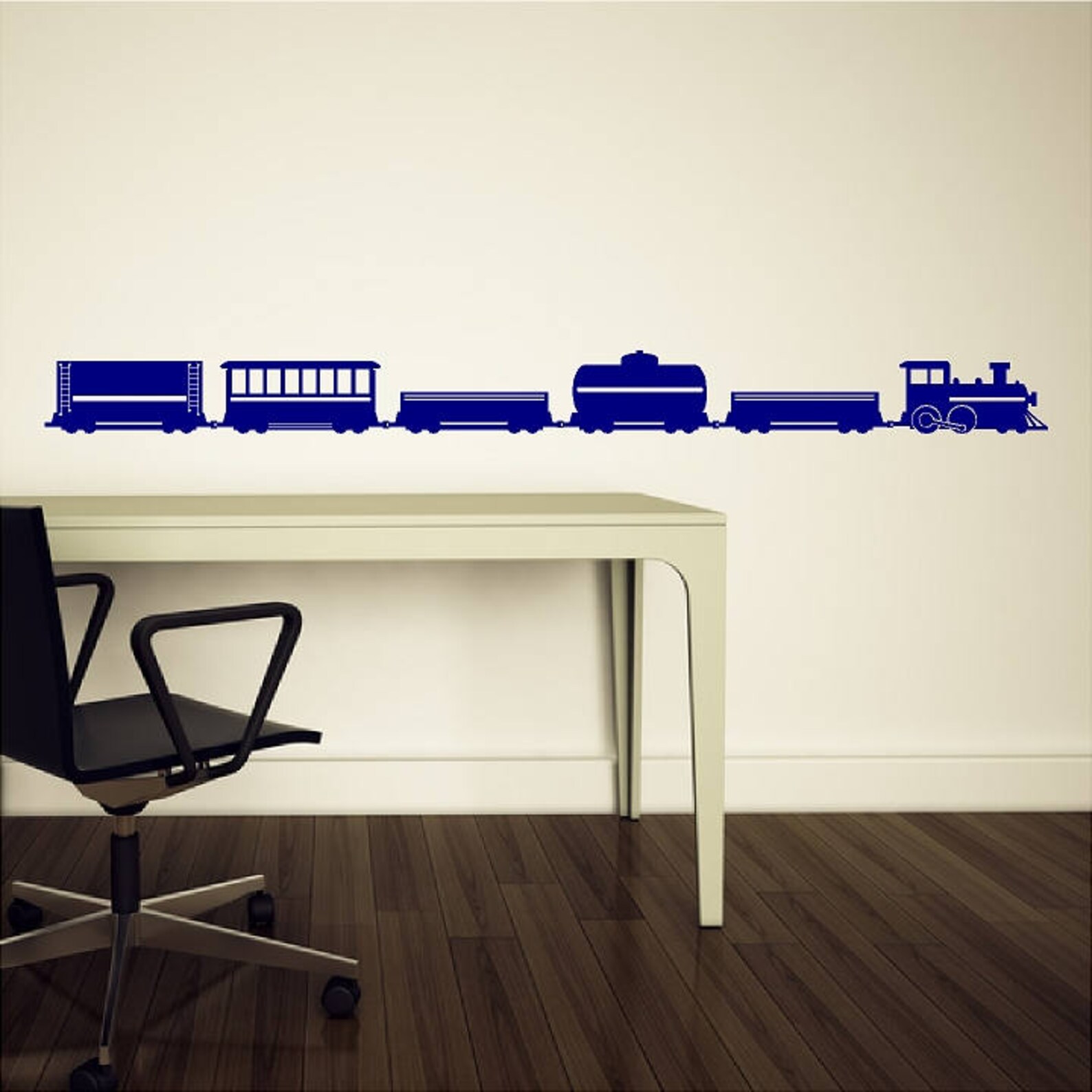 Train Wall Decal Sticker Removable Railroad Wall Art - Etsy