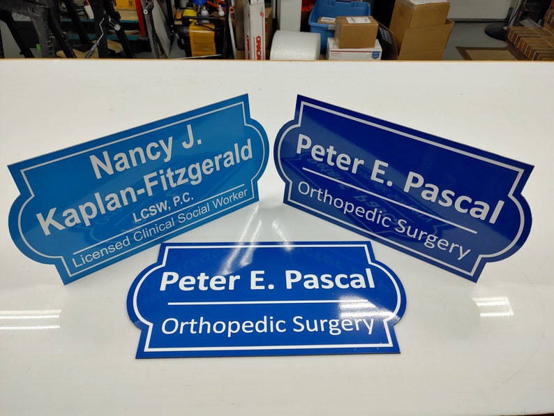 Business Professional Aluminum Custom Outdoor Sign for - Etsy