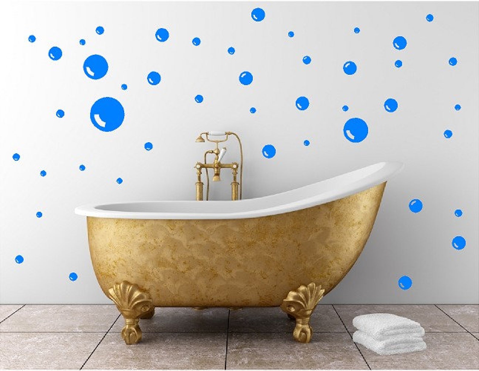 Bubble Decal Removable Bubble Wall Stickers Item 1 - Etsy