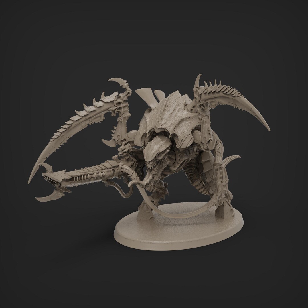 Space Alien Thornback | Alien Hive Thorns and Poison| Xeno Alien Space ...