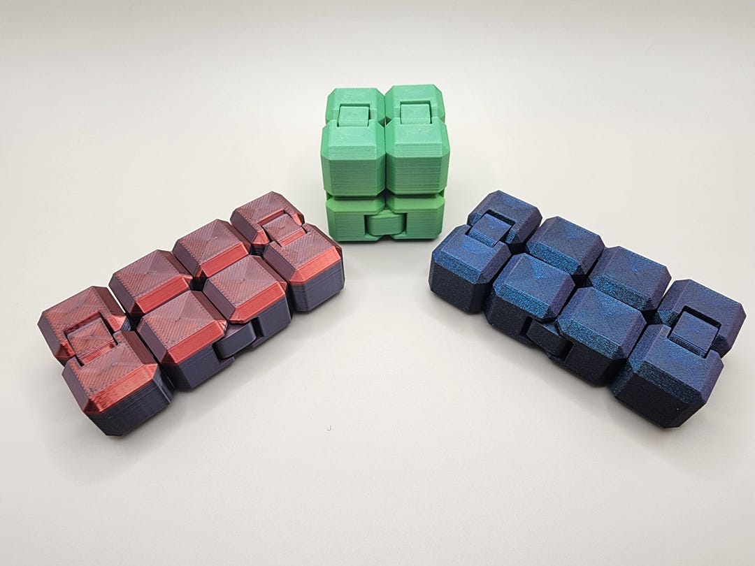 3d Printed Infinity Cube - Etsy