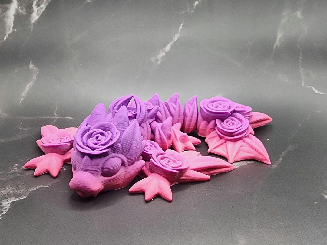 3d Rose Wyvern - Etsy