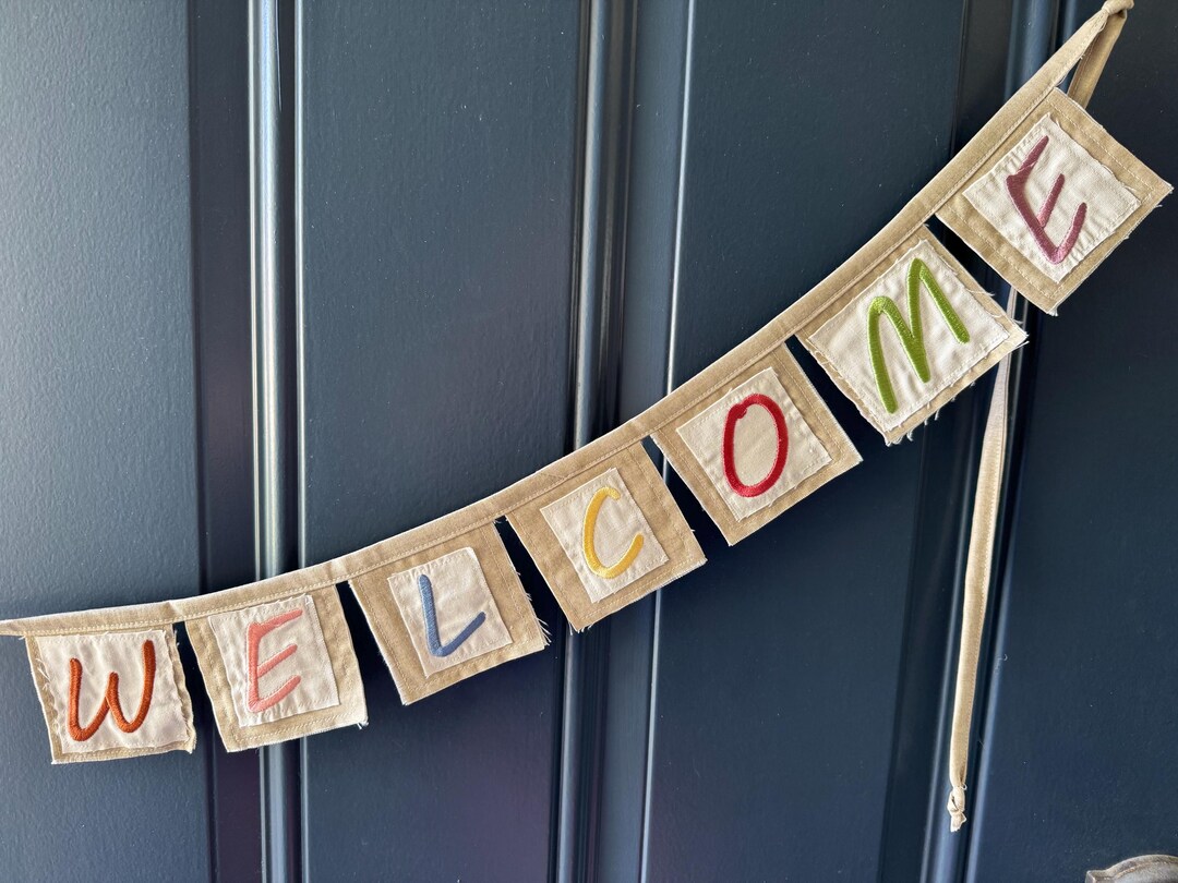 Boho Welcome Banner, Calm Colors, Classroom Decor - Etsy