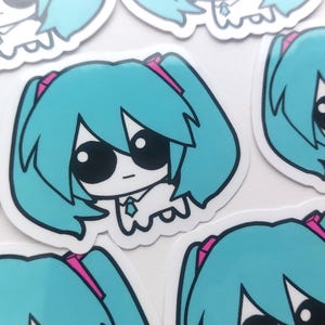 Yippee Hatsune Miku Sticker - Autism Creature Ver. - Etsy