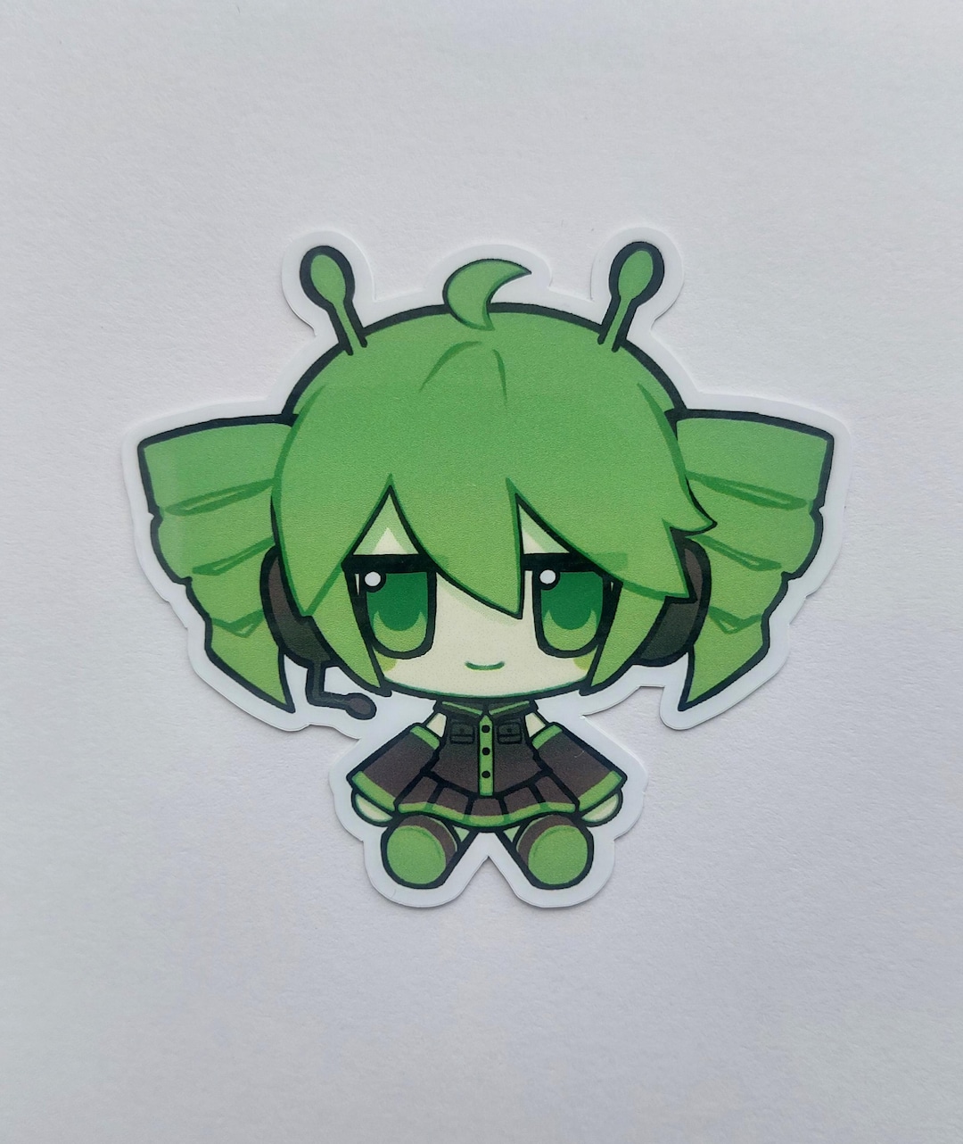 Alien Kasane Teto Sticker Chibi Gnarp Gnarp Ver. - Etsy