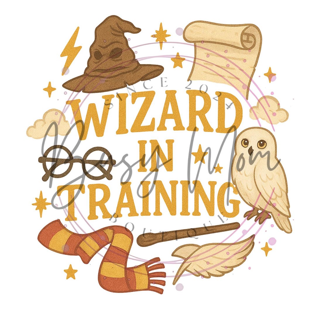 Wizard in Training Magical PNG - Etsy