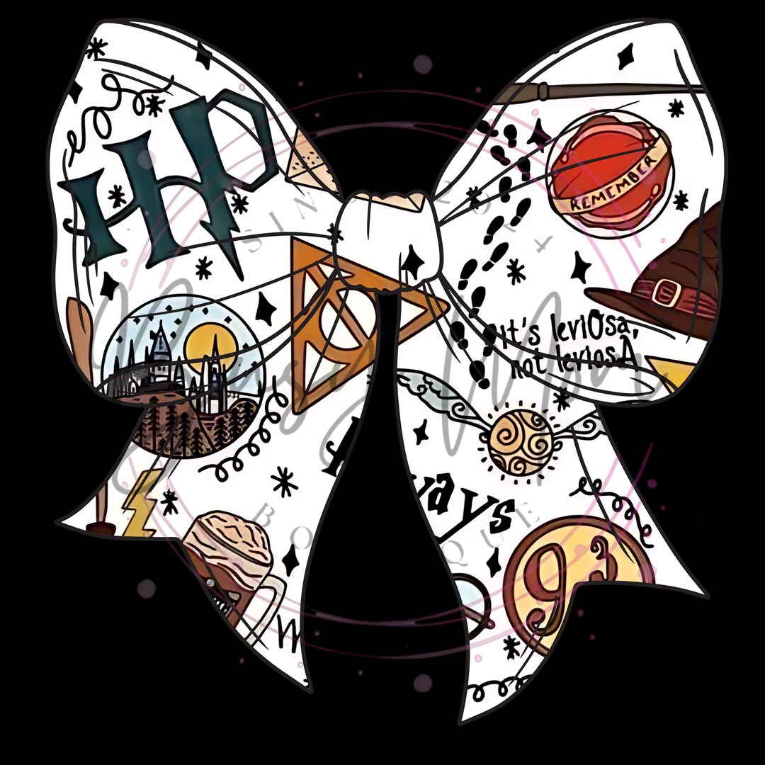 Multiple Harry Potter Bow Bundle Digital Files PNG - Etsy