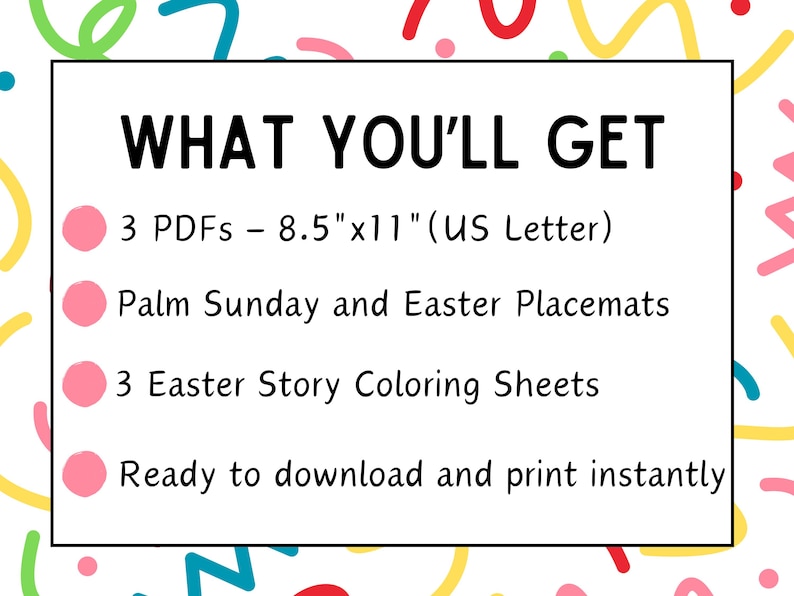 Christian Kids Holy Week Activities, Palm Sunday Activity Sheet, Jesus ...