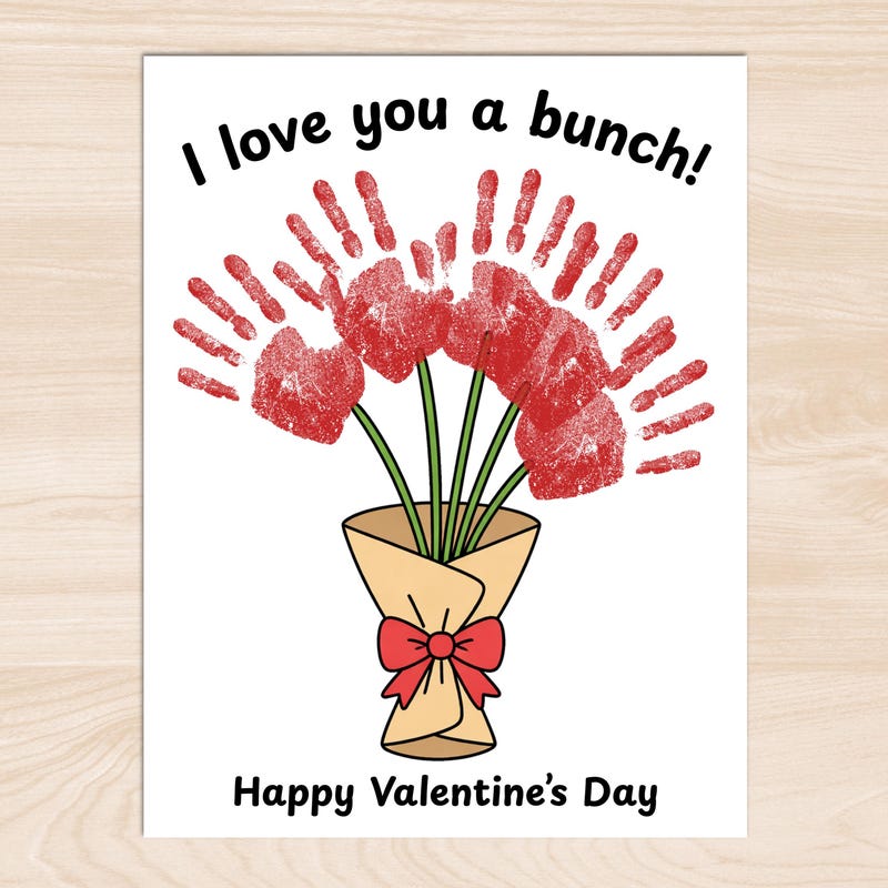 I Love You Bunches Craft - Etsy