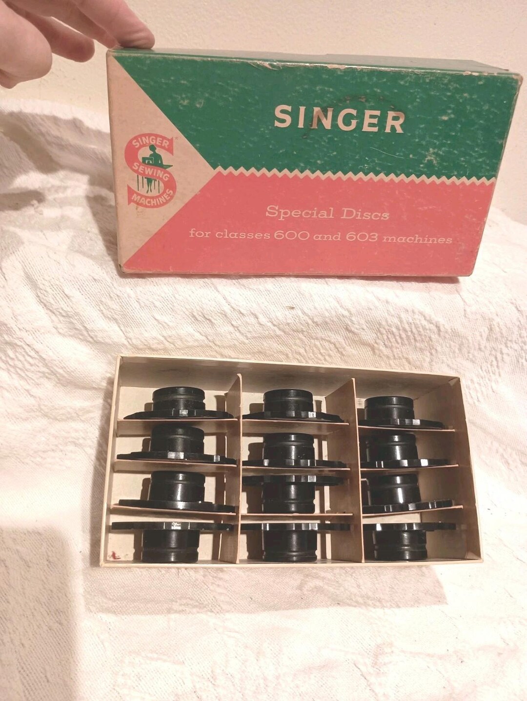 12 Vintage Singer Special Discs 600 603 Machines Part 21976 Original ...