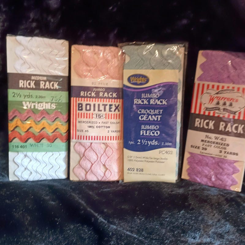 Rick Rack Lot - Etsy