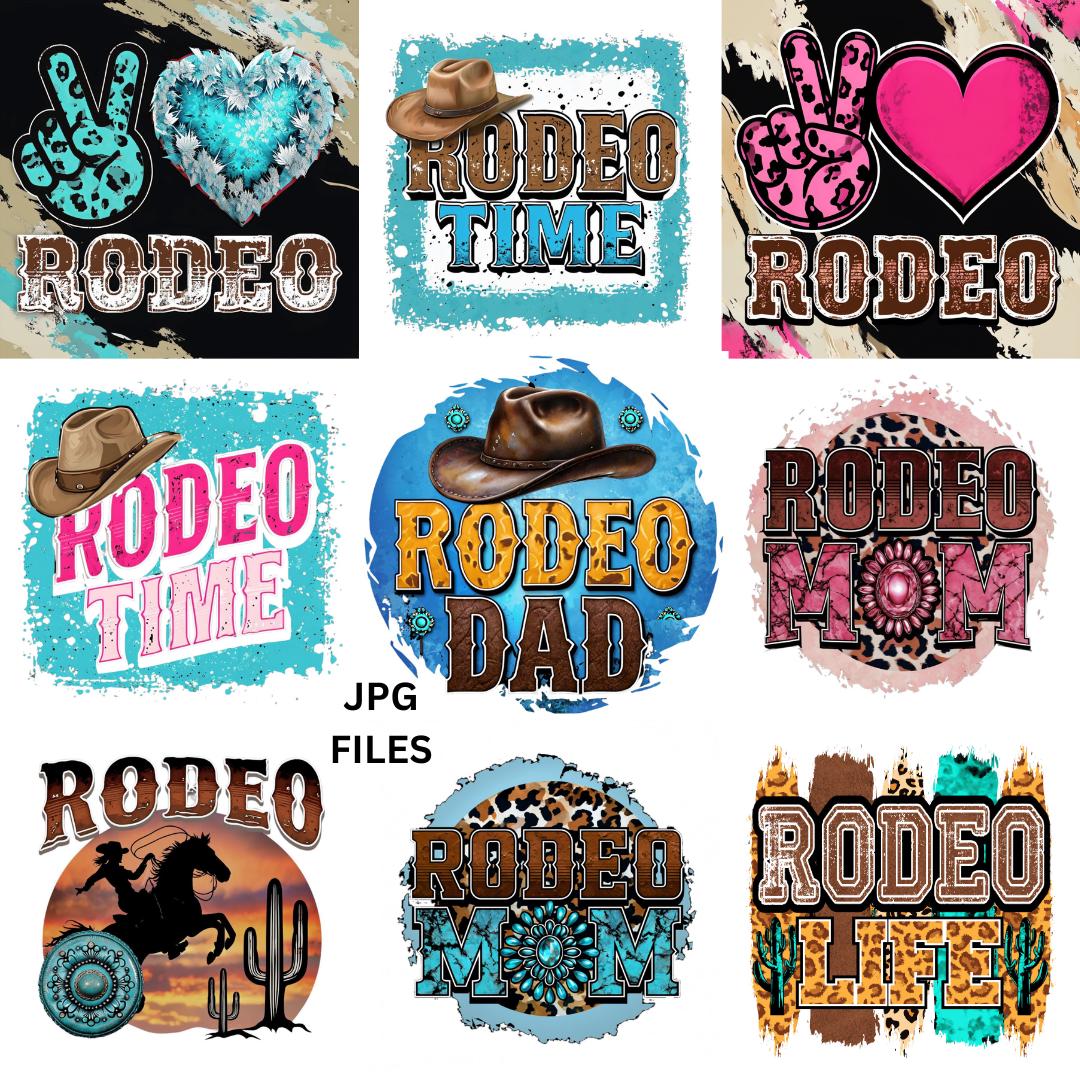 Rodeo Digital File Collection PNG Sublimation Sticker - Etsy