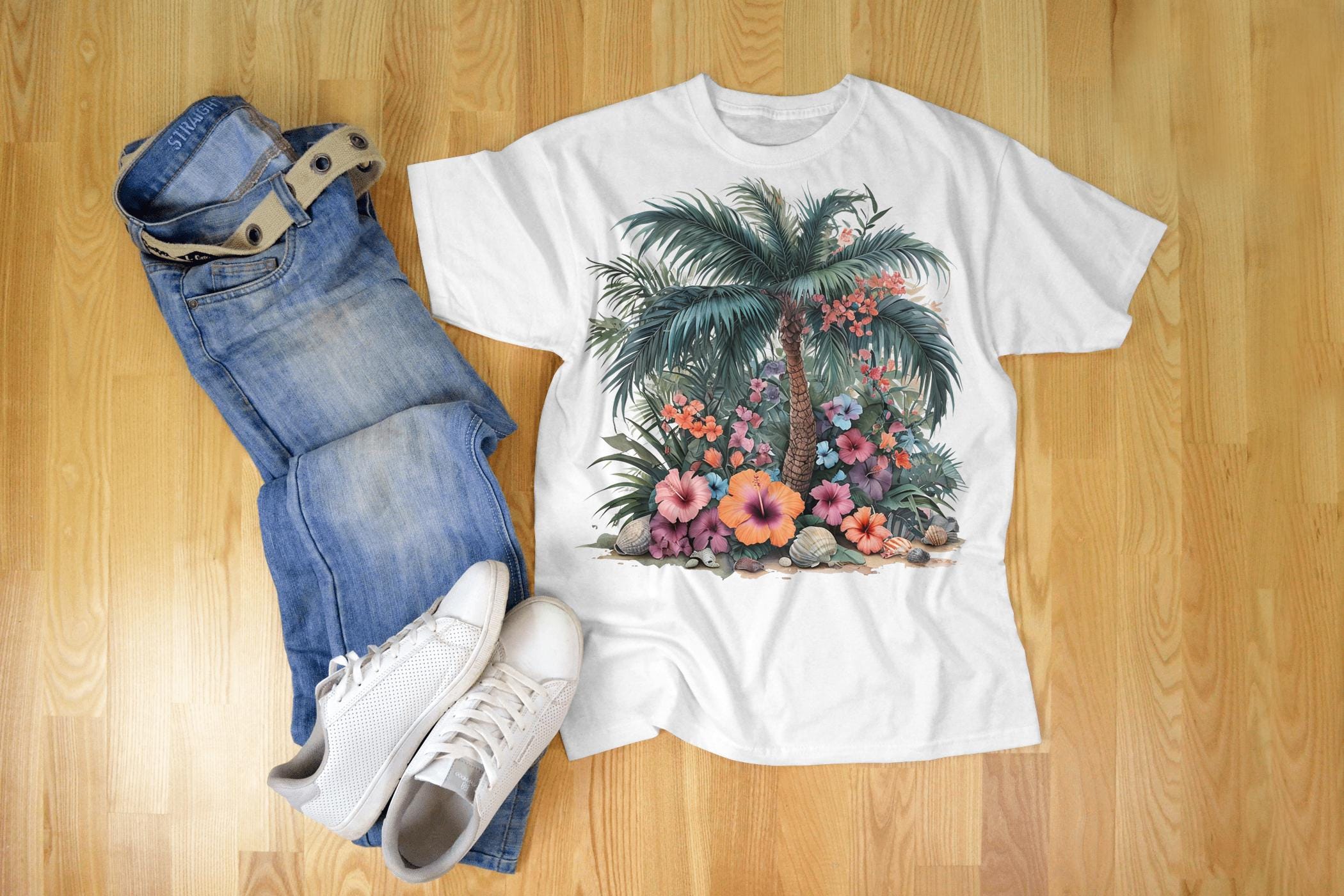 Palm Trees Digital File Collection PNG Sublimation Sticker - Etsy