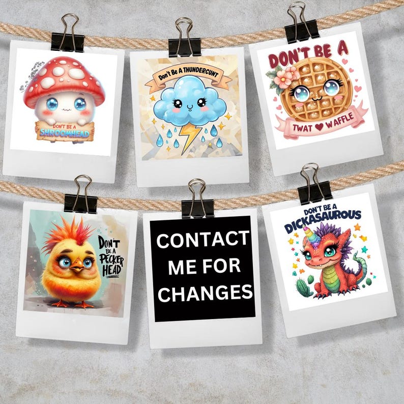 Don't Be A Digital File Collection PNG Sublimation - Etsy