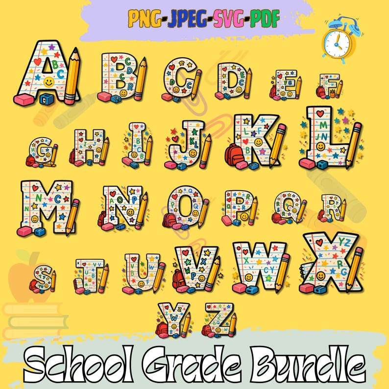 Uppercase Alphabet Letter PNG Clipart | Notebook Paper School Letters A ...