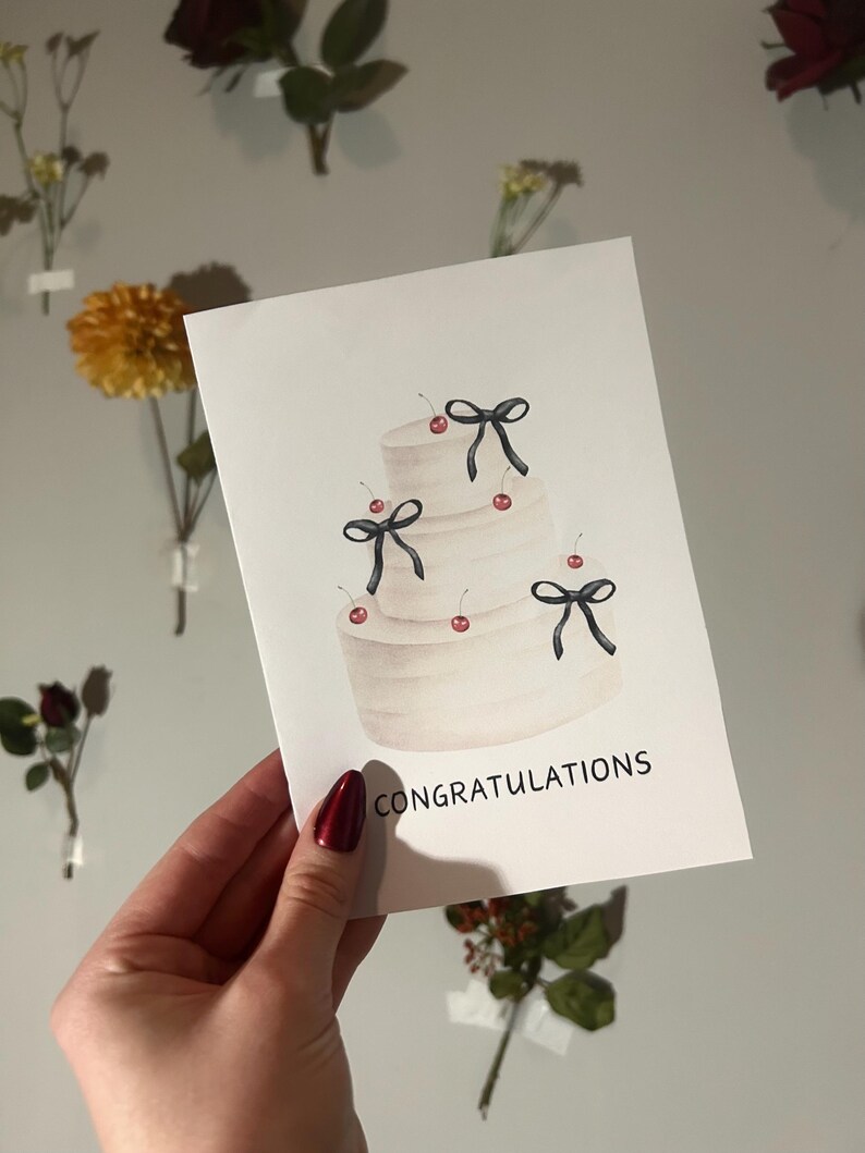 Congratulations Greeting Card Printable Instant Digital Download ...