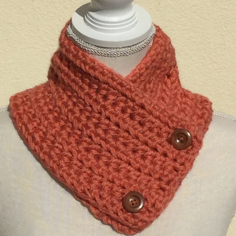 Crochet Button Wrap - Etsy