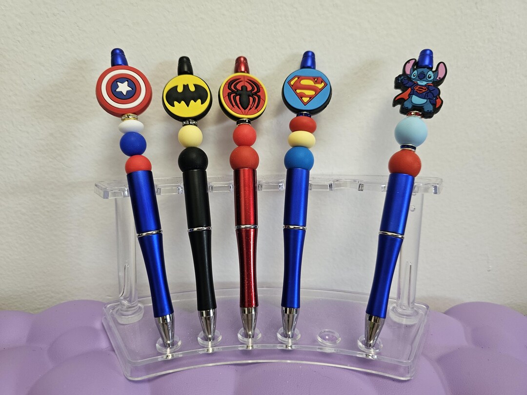 Superheroes Pens - Etsy