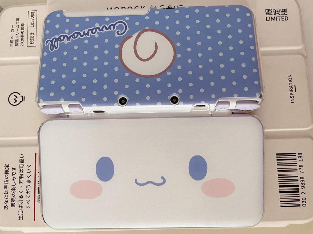 DIY Cinnamoroll Face 3ds Nds Case Full Model Series, Anime Cartoon ...