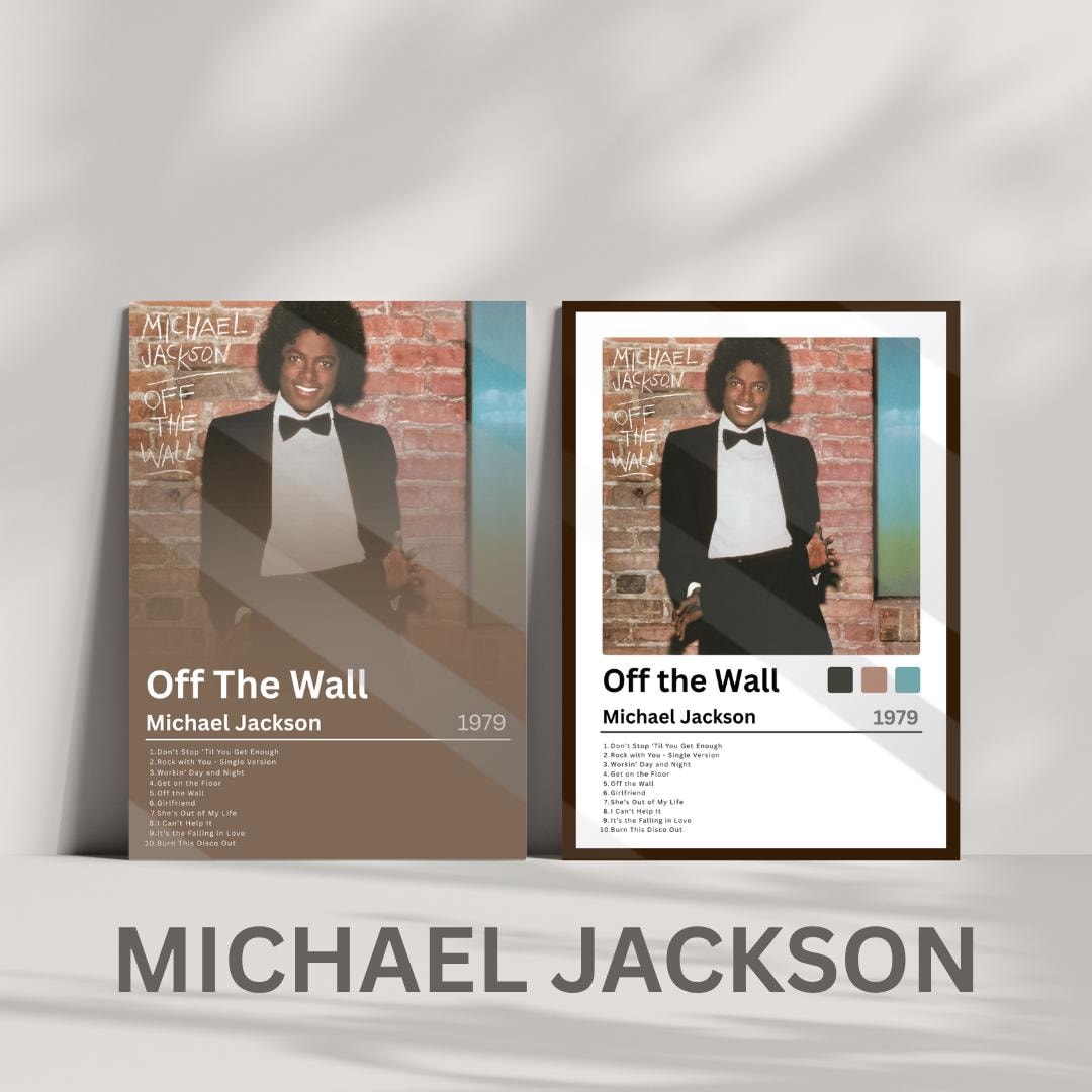 Off the Wall Poster Set | Michael Jackson | Michael Jackson Poster | MJ ...