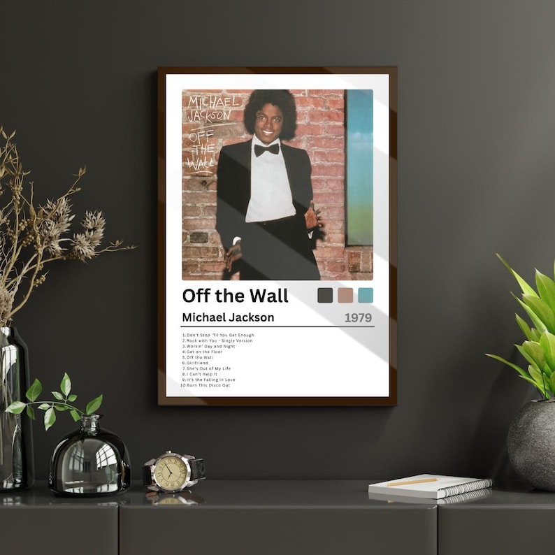Off the Wall Poster Set | Michael Jackson | Michael Jackson Poster | MJ ...
