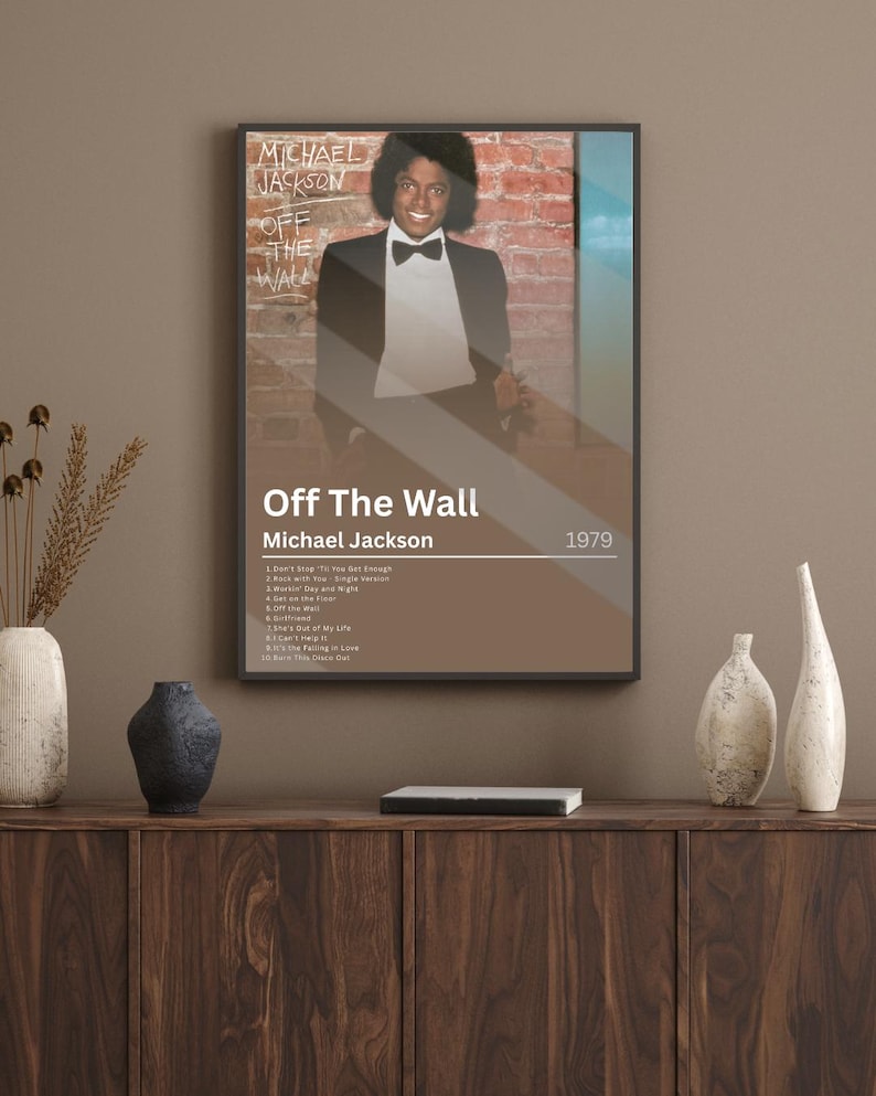 Off the Wall Poster Set | Michael Jackson | Michael Jackson Poster | MJ ...