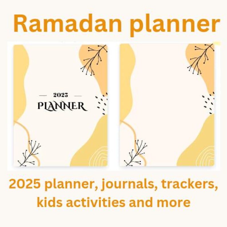 Ramadan Kids Planner|journal,habit Tracker Daily Log|ramadan Activity ...