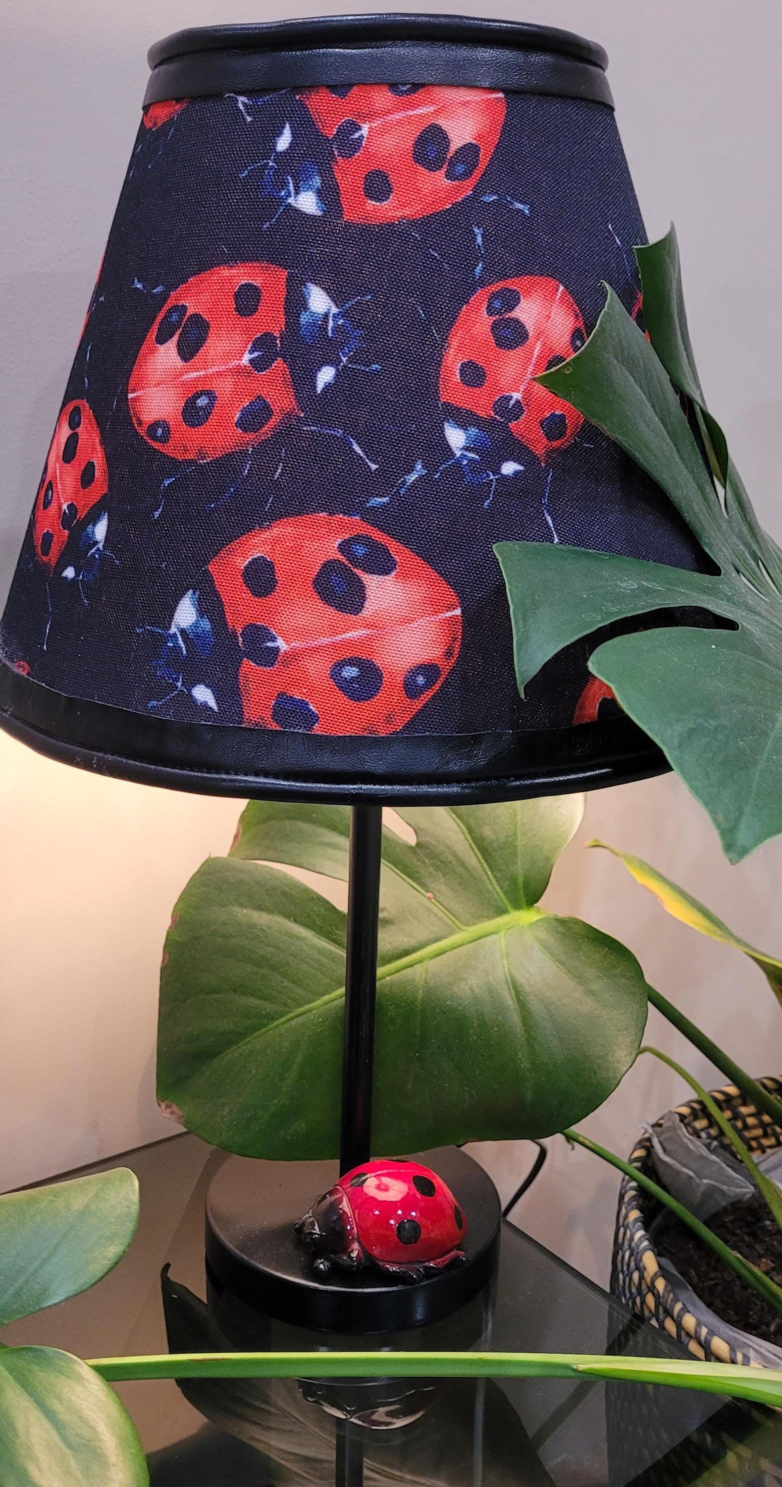 Ladybird Ladybug Lamp Lampshade Lighting Furnishings Decor Bedroom ...